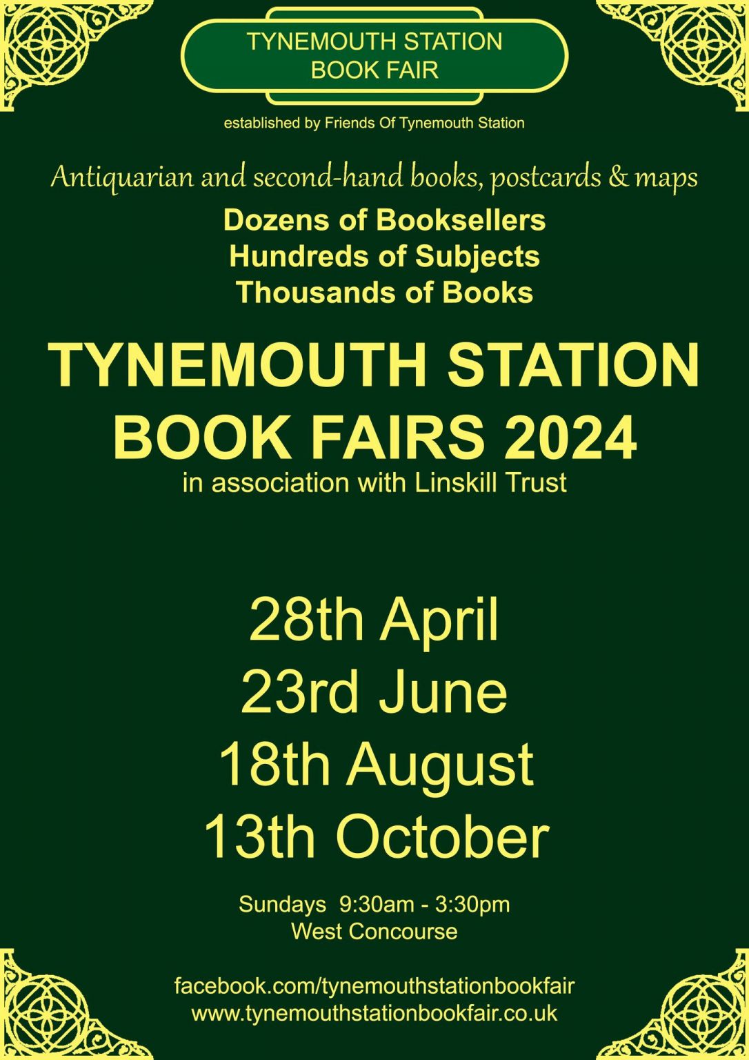 Tynemouth Station Book Fair - Elaine Cusack